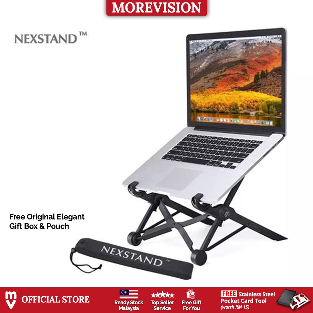 Nexstand Foldable Laptop Stand Portable K2 K7 Notebook Stand Travelling ...