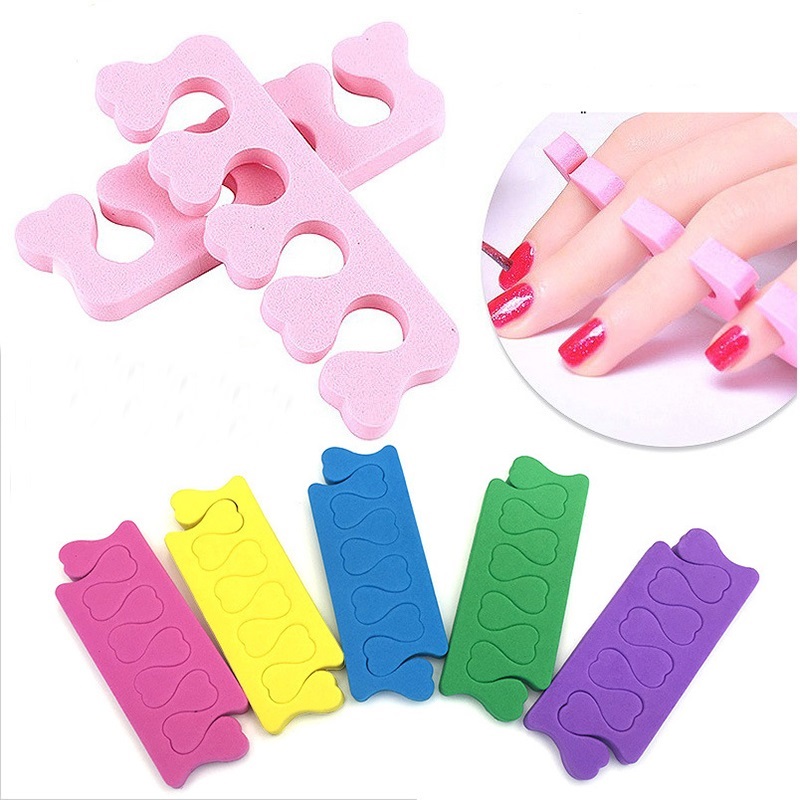 2Pcs Soft Foam Finger Nail Spacers /Sponge Toe Separators Popular ...