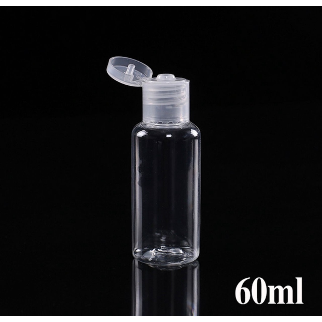 botol kosong plastik PET Flip cap(5ml-200ml)refillable travel empty ...