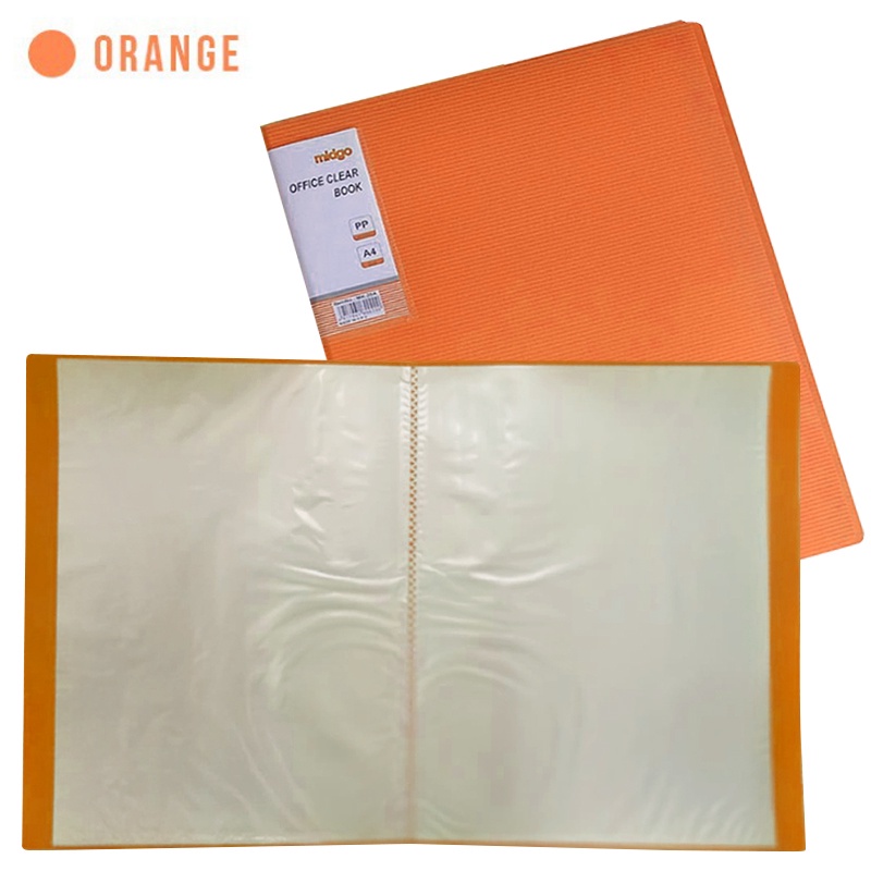 VC Art Midgo A4 Clear Holder Management File (Thick Cover 3c inner ...