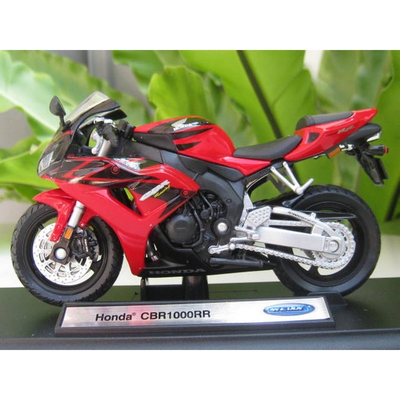 Welly 1/18 Honda CBR 1000RR 2009 Fireblade Red Sport Bike Diecast Motorcycle 1:18 | Shopee Malaysia