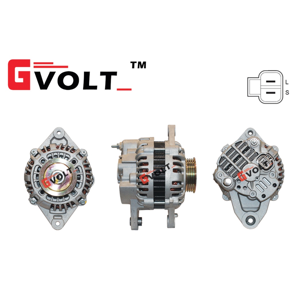 GVOLT 100% ORIGINAL ALTERNATOR FOR PROTON WIRA 1.3 1.5 75 AMP | Shopee ...