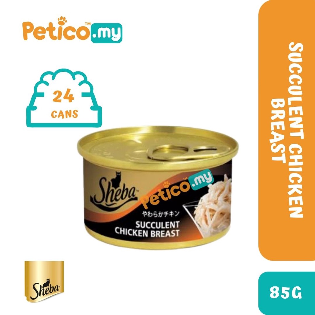 Sheba 85g Wet Canned Cat Food x24 cans | Makanan Kucing Basah (Tin ...