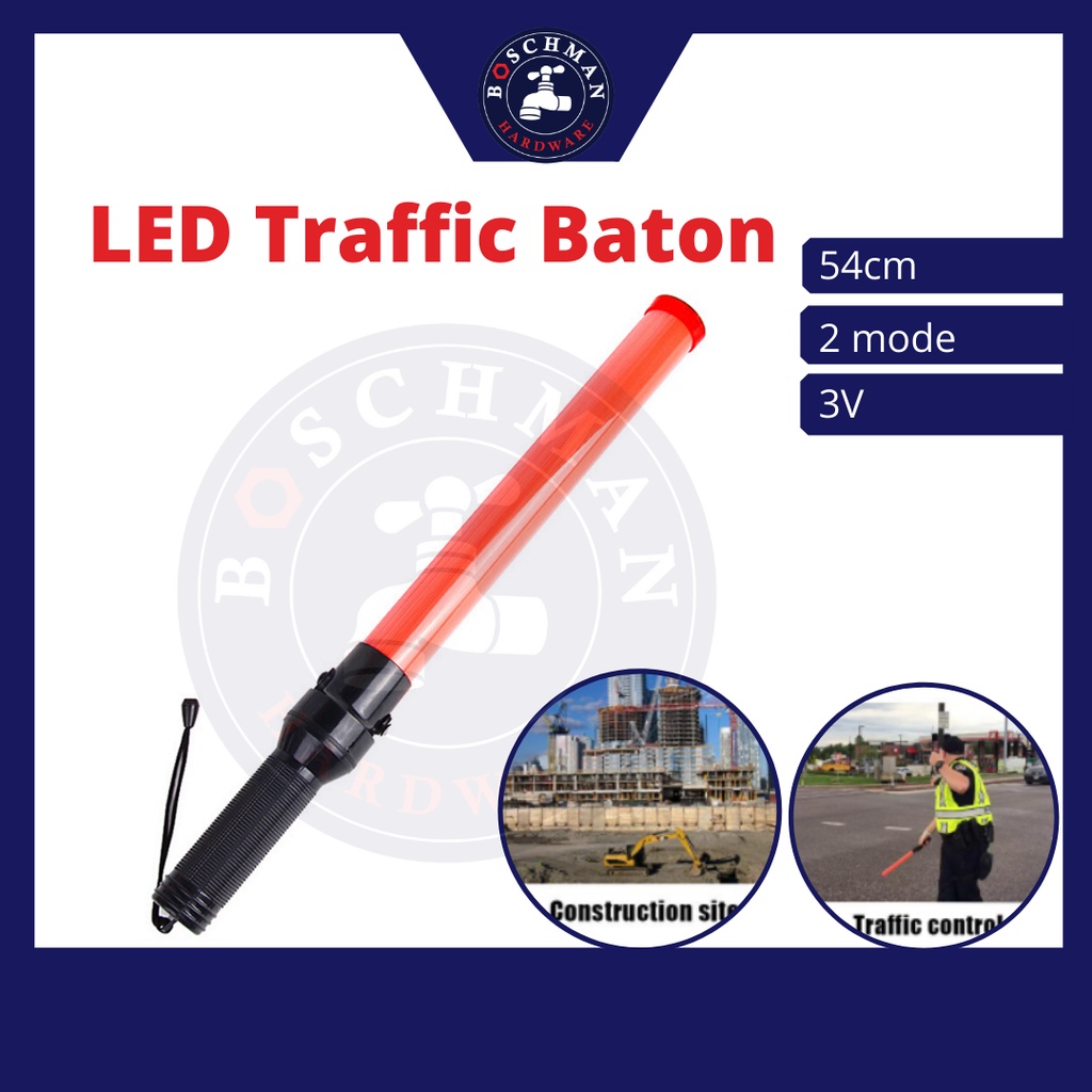 LED Traffic Baton Light Safety Rescue Signal Warning Flash Light ...