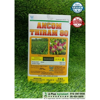 Racun Kulat Thiram 80% ANCOM THIRAM 80 (1 kg) | Shopee Malaysia
