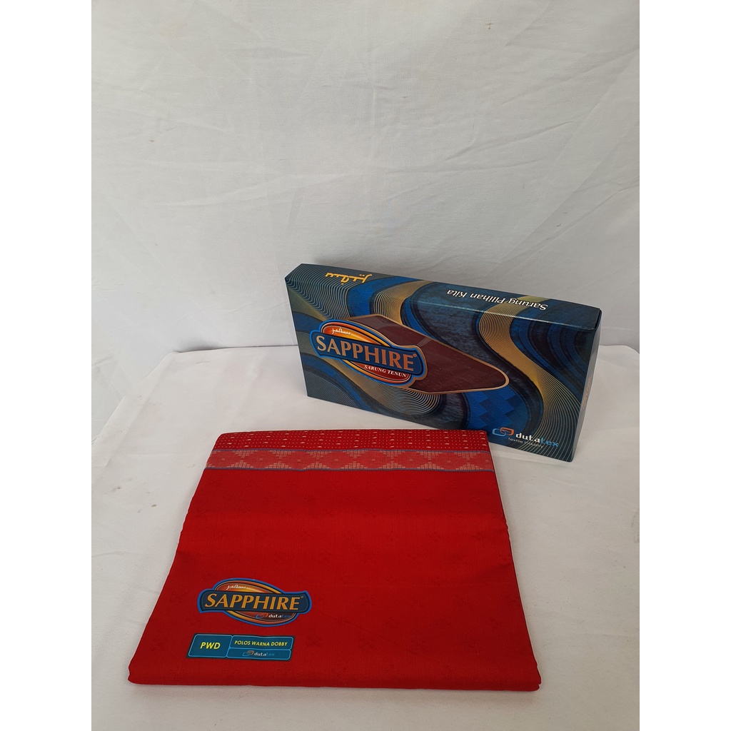 MERAH Plain SAPPHIRE Cover DOBBY Red (PWD) | Shopee Malaysia