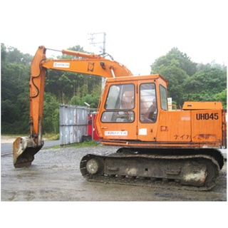 Hitachi UH045 UH045-7 045 UH063 Excavator Sticker Mesin Stiker 挖掘机神手贴纸 ...