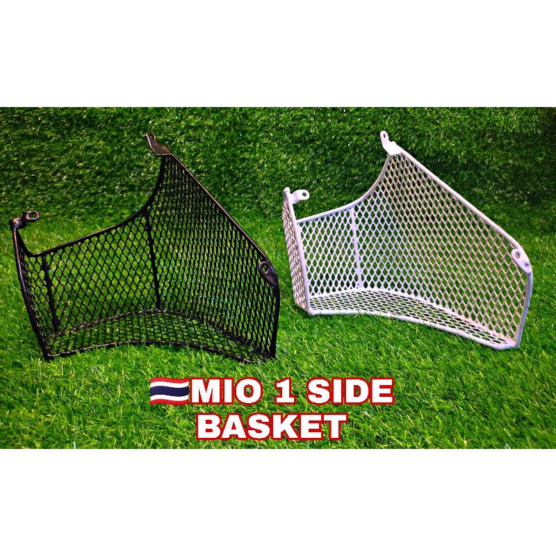 SIDE BASKET YAMAHA MIO 1 ( BLACK & WHITE ) | Shopee Malaysia