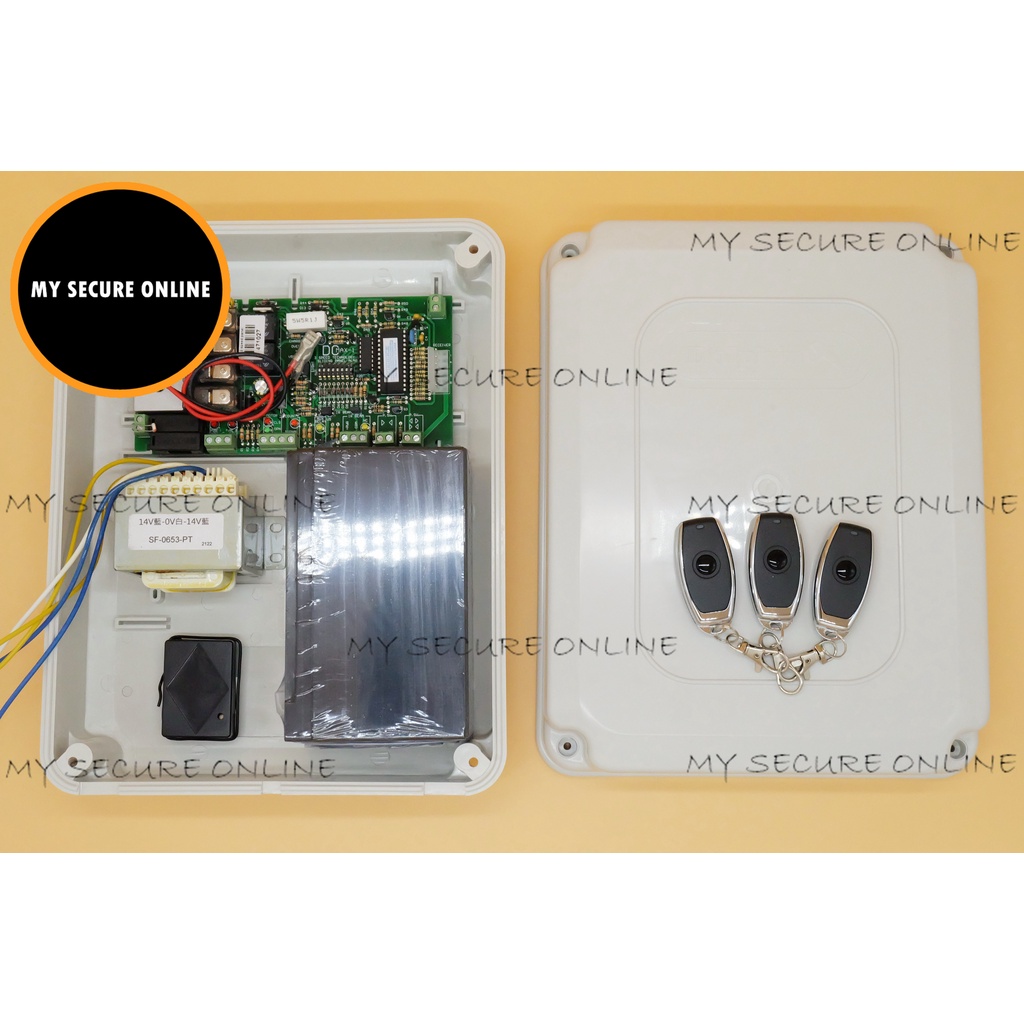 DC MAX Sliding Motor Autogate System COMPLETE WITH FULL SET (3 SPEED ...