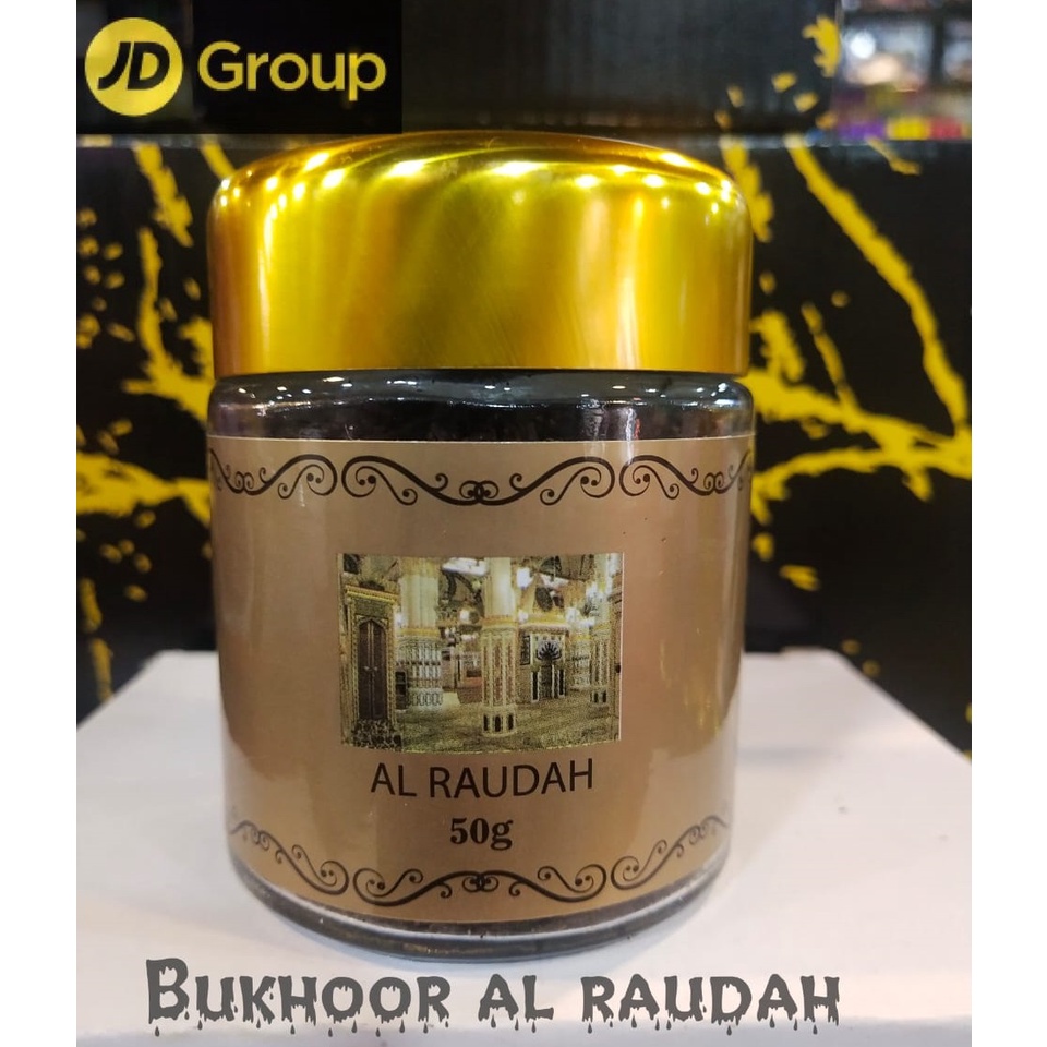 BAKHOOR AL RAUDAH BY AL ASRA 50 GRM INCENSE BUKHOOR BURNER / MUBKHARA ...