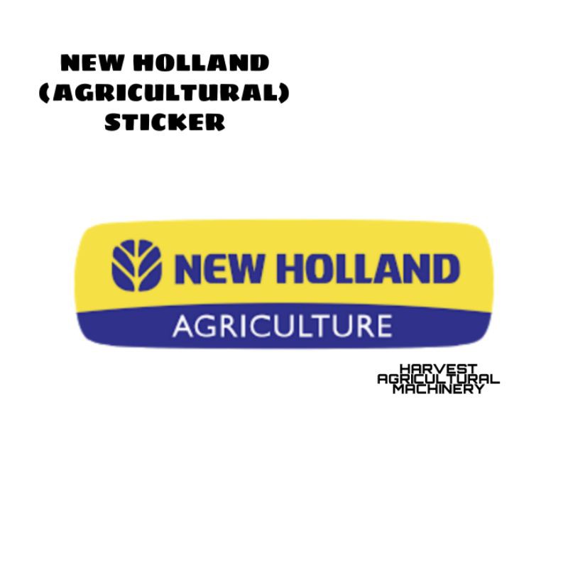Sticker New Holland- Agricultural (50cm X 16cm) | Shopee Malaysia