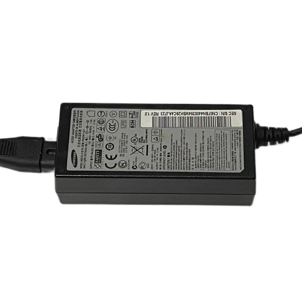 ORIGINAL Samsung Monitor Adapter 14V 2.14A WITH POWER CABLE- USED ...