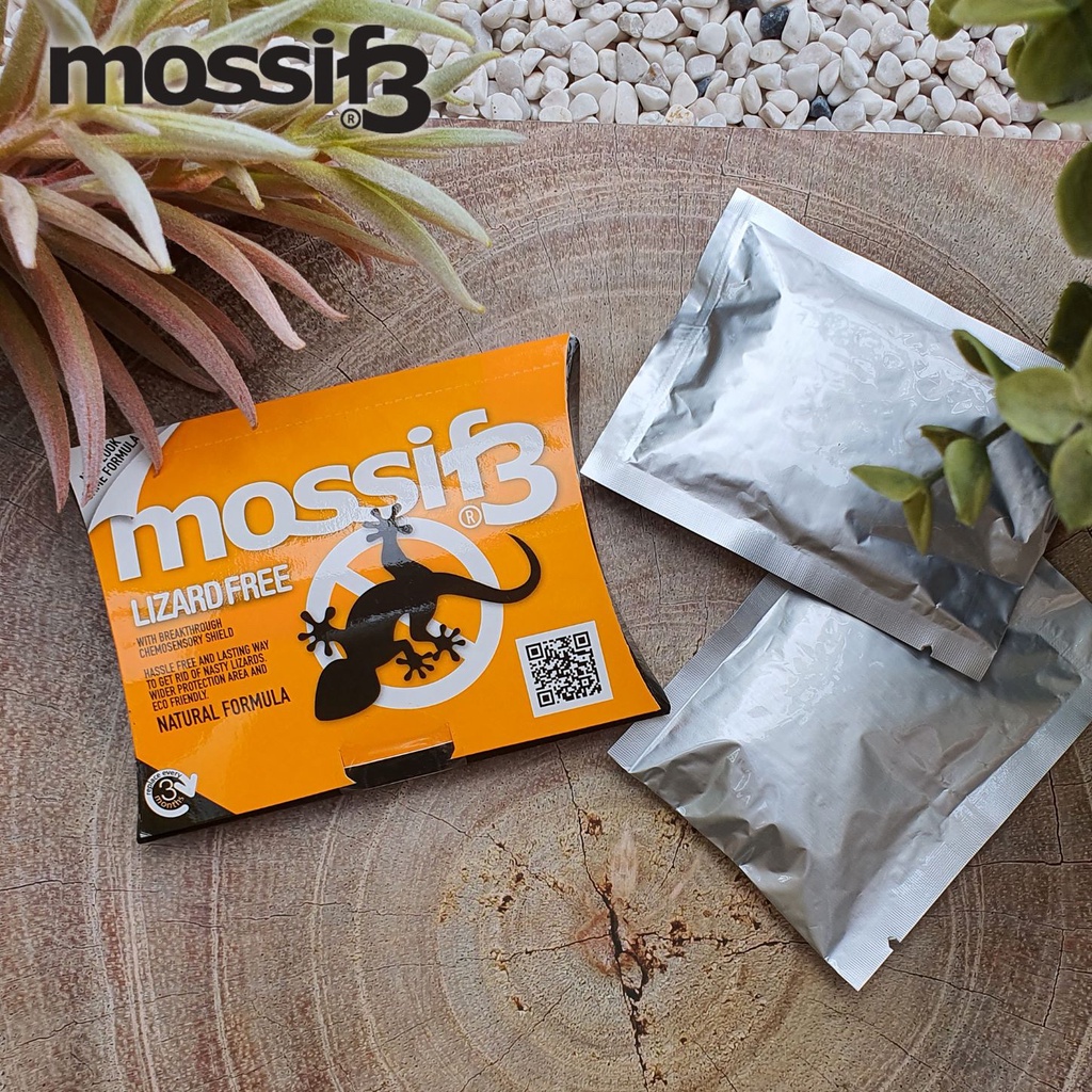 Mossif3 - Lizardfree Natural Anti-Lizard Repellent Wide Protection ...