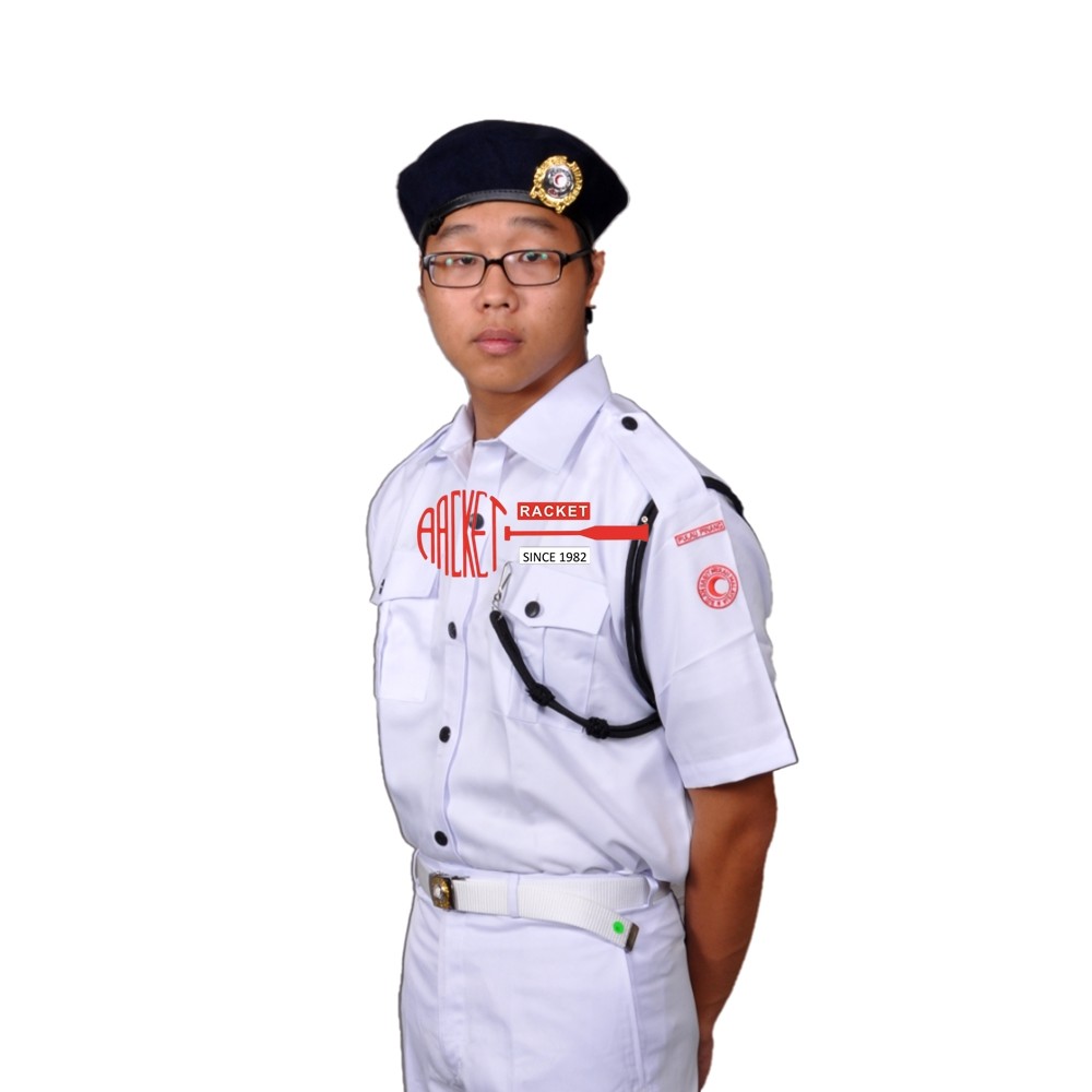 PBSM Uniform With Shoulder Flash & Buttons (Optional) or Baju Bulan Sabit Merah Malaysia ...