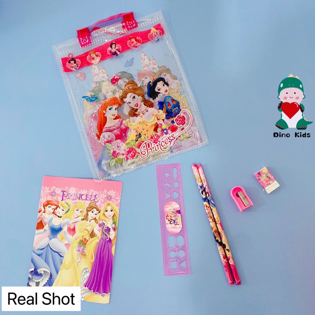 [7 In 1] Kids Cartoon Stationery Gift Set 7in1 Birthday Set Goodies Bag ...