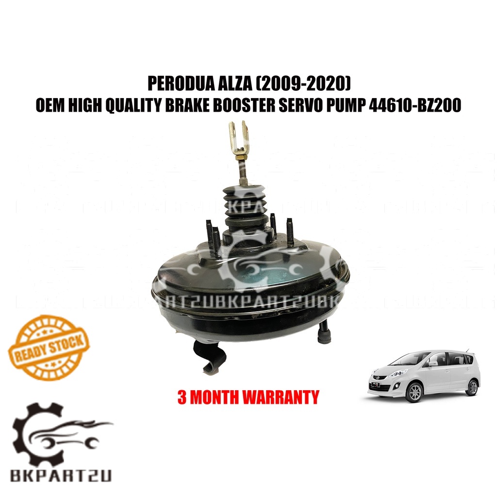 PERODUA ALZA (2009-2020) BRAKE BOOSTER SERVO PUMP 44610-BZ200 MADE BY ...