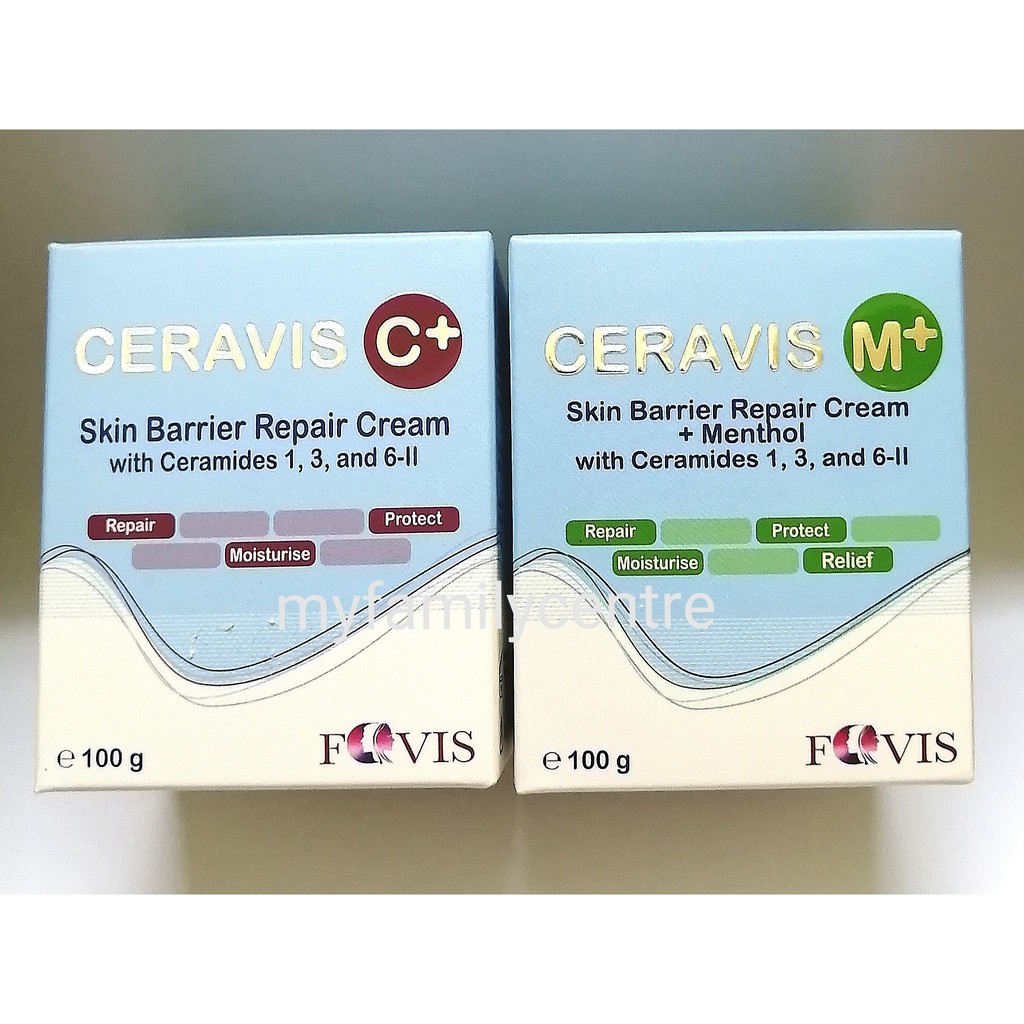 CERAVIS C+/M+ SKIN BARRIER REPAIR CREAM 100G with CERAMIDES 1, 3, and 6 ...