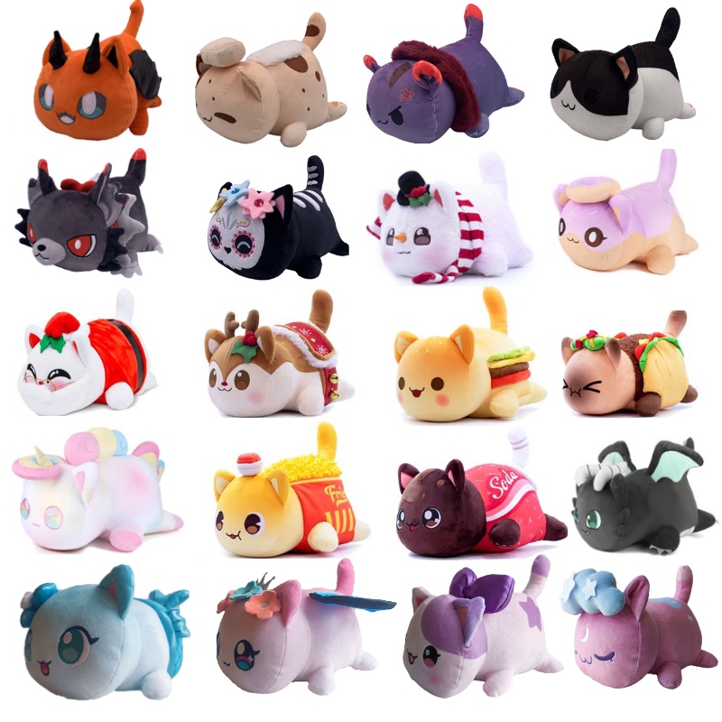 20pc Aphmau Cat Stuff Toys Stuffed Toy Animal Pet Plushie Plush Doll ...