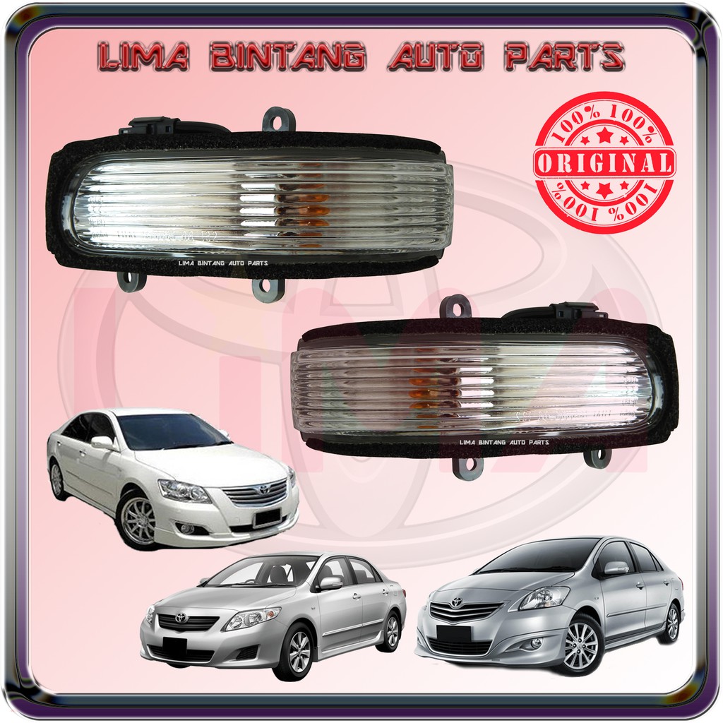 Toyota Vios Ncp93 , Altis Zre142 , Camry Acv40 Side Mirror Signal Lamp ...