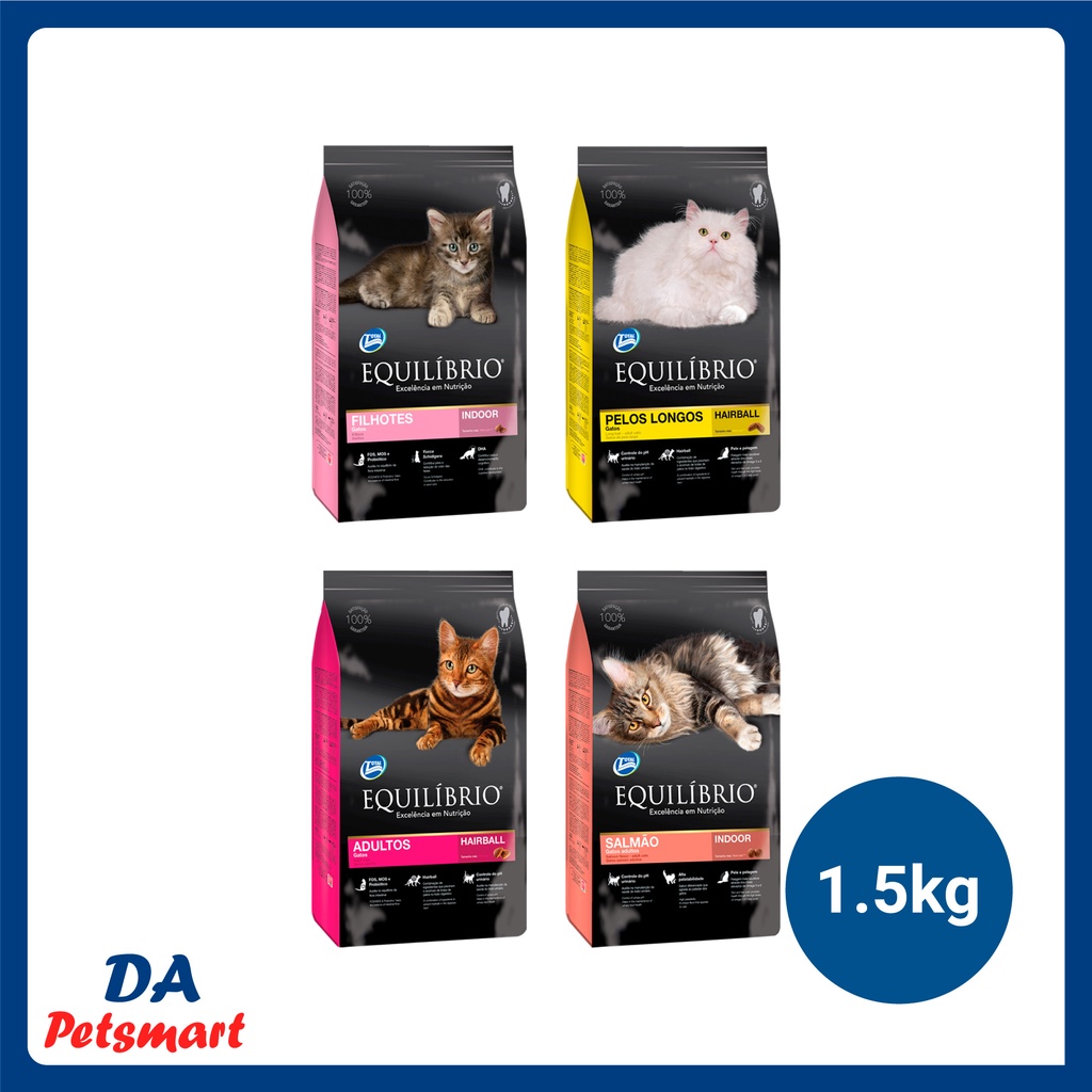 [DCN] Equilibrio Super Premium Nutrition Cat Food 1.5kg | Shopee Malaysia