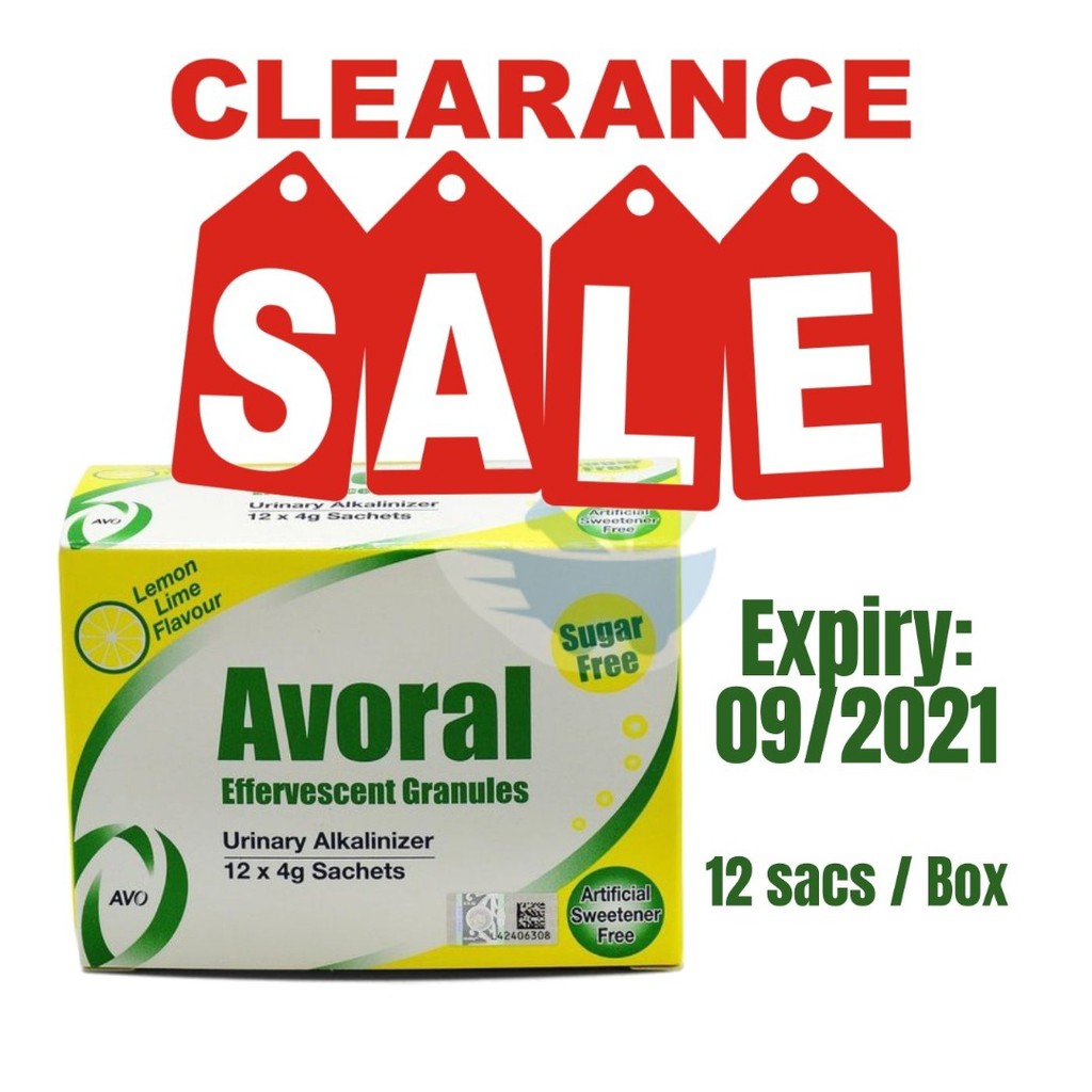 Avoral Effervescent Granules 12sachets | Shopee Malaysia
