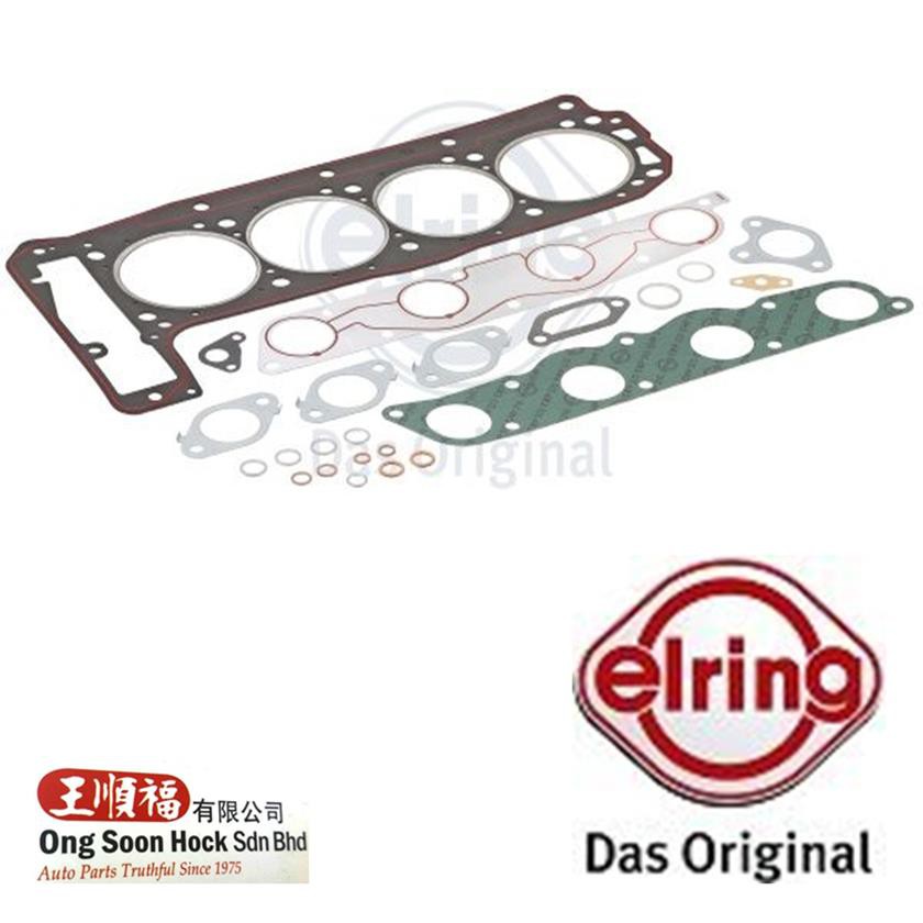 Mercedes Benz M102 Gasket top set W124 230E W201 190E Elring 776.718 ...