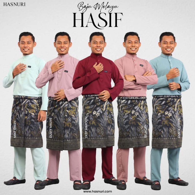 Baju Melayu Hasif by Hasnuri | Shopee Malaysia