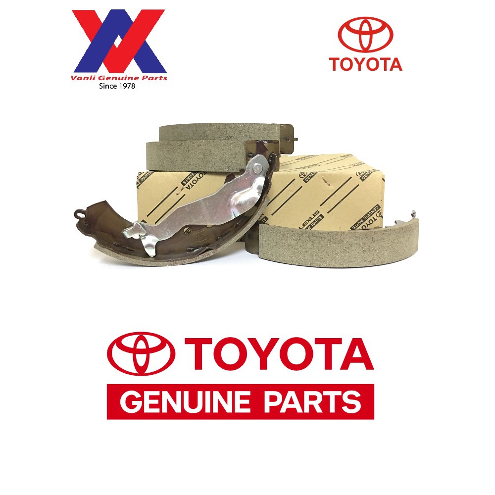 Toyota Rear Brake Shoes for Toyota Innova 1st Generation TGN40 - 04495 ...