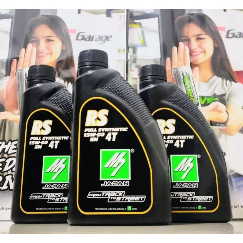 💥Stock Clearance!!💥🔥Original M7Japan RS 15w-50 4T Full Synthetic minyak ...