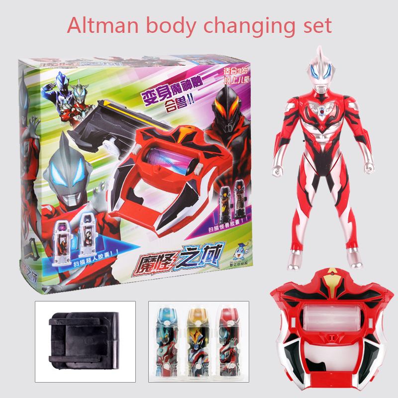 Ultraman Toys Geed Dx Altman Figures Transfiguration Play Doh Mainan ...