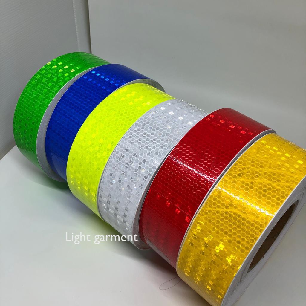 MATA CAHAYA KIR Dishub Reflector Sticker Car Engkel Truck 5 cm x 1 ...