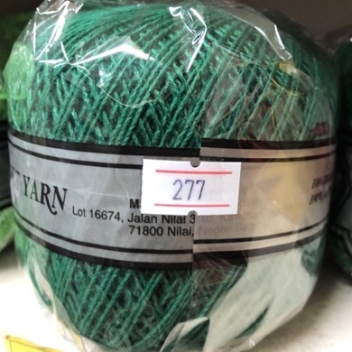 Minlon Polly Crochet Knitting Yarn Thread Minlon Polly Benang Kait ...