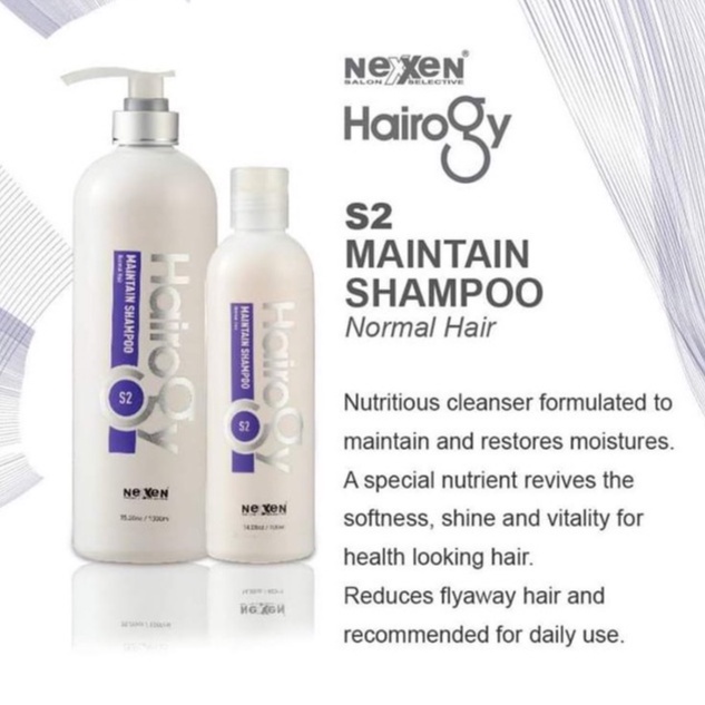 Nexxen Hairogy Shampoo / Conditioner - S1/S2/S3/ES1/NK1 1000ml | Shopee ...