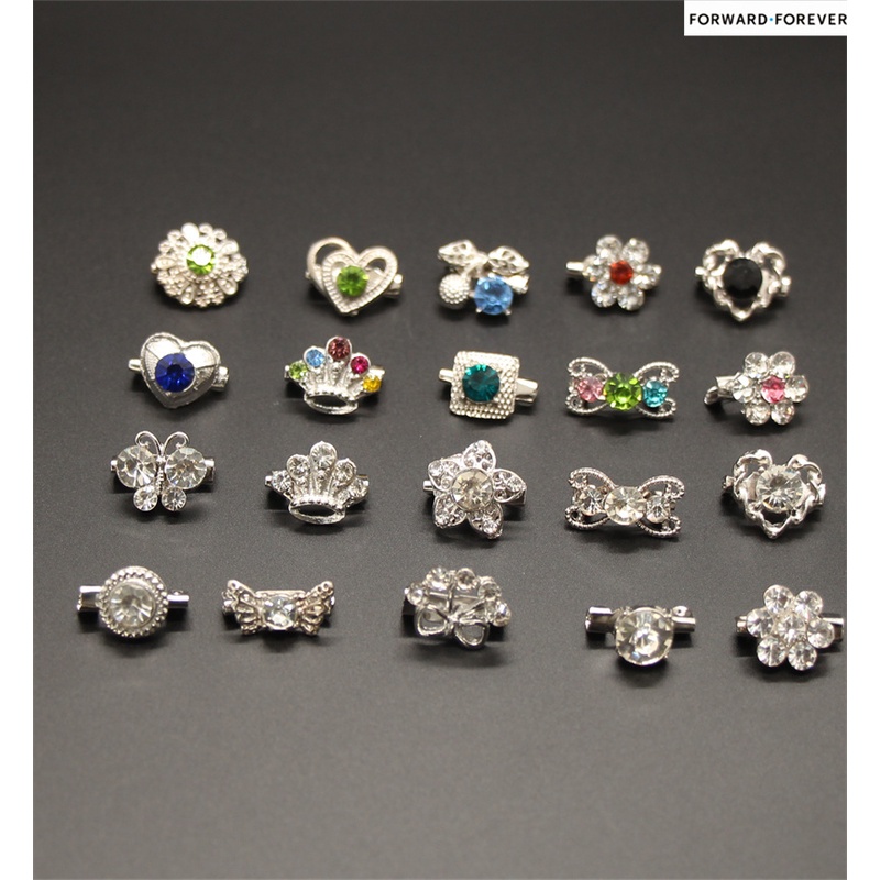 10pcs Crystal baby brooch random design Scarf pin Safety Brooch M70051 ...