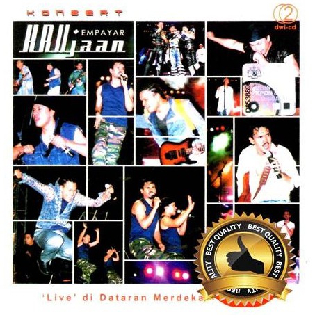 (VCD-R KONSERT) KRU - KONSERT KRUJAAN EMPAYAR LIVE DI DATARAN MERDEKA ...