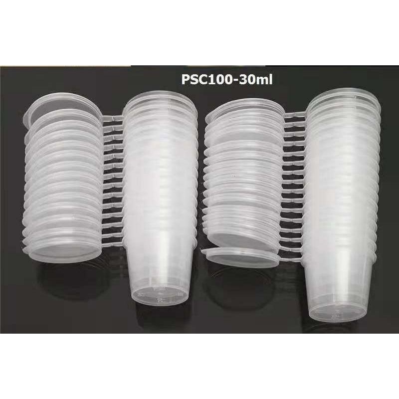{爱凑热闹的小卤蛋} Small Plastic Cups Food Storage Containers Clear Boxes ...