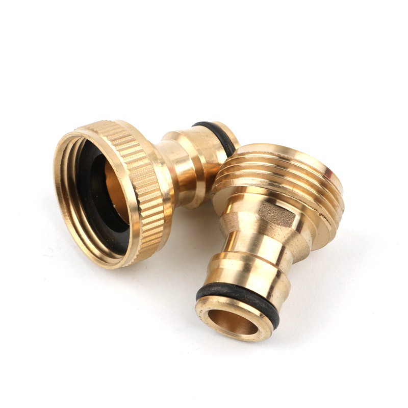 1pc 3/4" Brass Male Female Thread Quick Connector Adaptor Hose Pipe ...