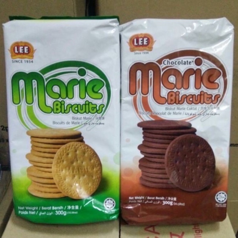 Biskut Marie | Marie Biscuit | Marie Chocolate Coklat 马丽饼 300g | Shopee ...