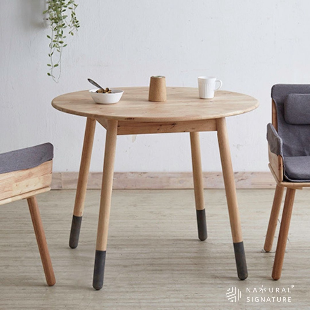 Natural Signature 3892T-3 COAT Dining Table (Round)/Solid wood table/库特 ...