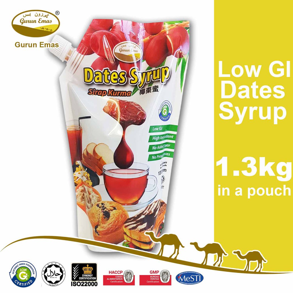 Gurun Emas Low Gi Date Syrup (1.3kg) | Shopee Malaysia