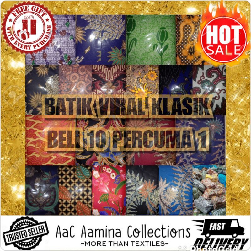 *ATH*🔥[BELI 10 PERCUMA 1] KAIN BATIK VIRAL / BATIK JAWA / BATIK SARAWAK / BATIK SUTERA HALUS🔥 ...