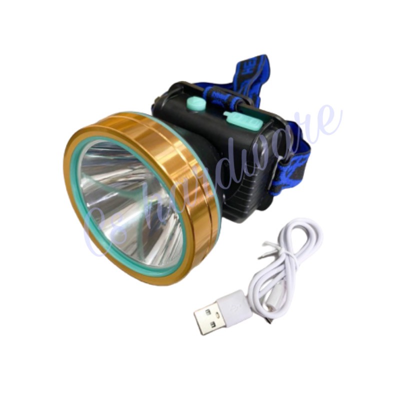 High Power Usb Rechargeable Led Headlamp Led Lampu Suluh Kepala Usb