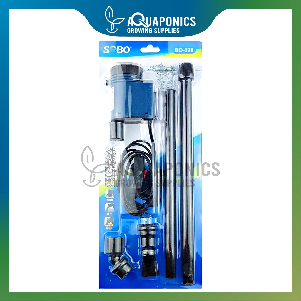 [Ready Stock] SOBO BO-028 BO-058 Suction Cleaning Pump Pam Sedut ...