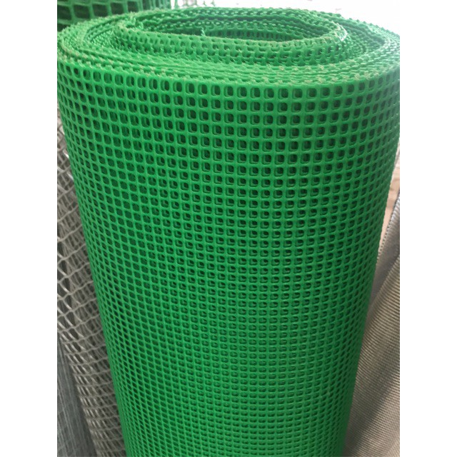 DOUBLE ELEPHANT GREEN PVC SQ MESH 15MM X 1M X25M Support Plastic Garden ...