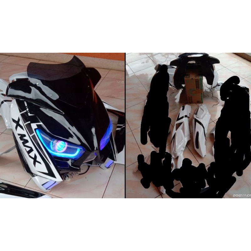 Old NMAX FRONT SHIELD/VEIL MODEL XMAX LAMP PROJIE | Shopee Malaysia