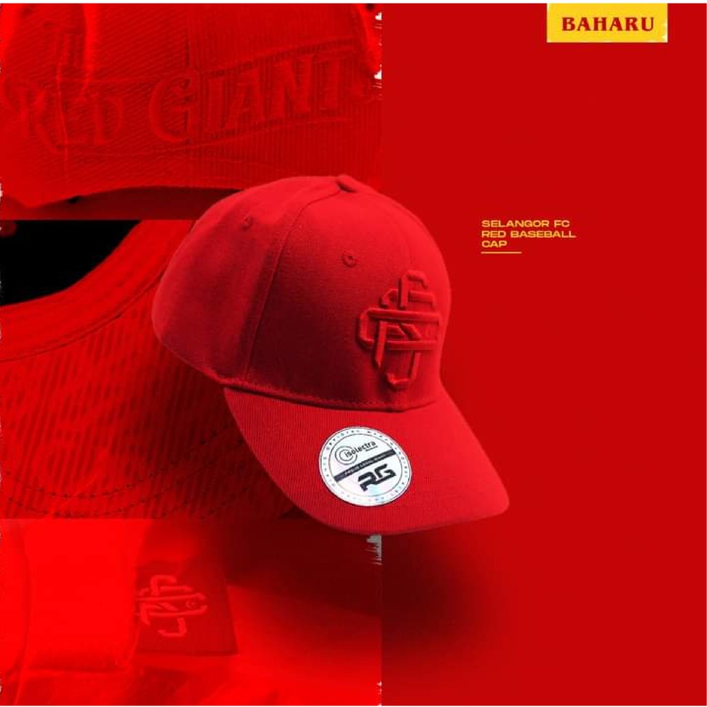 Selangor FC Baseball CAPS - Red | Shopee Malaysia