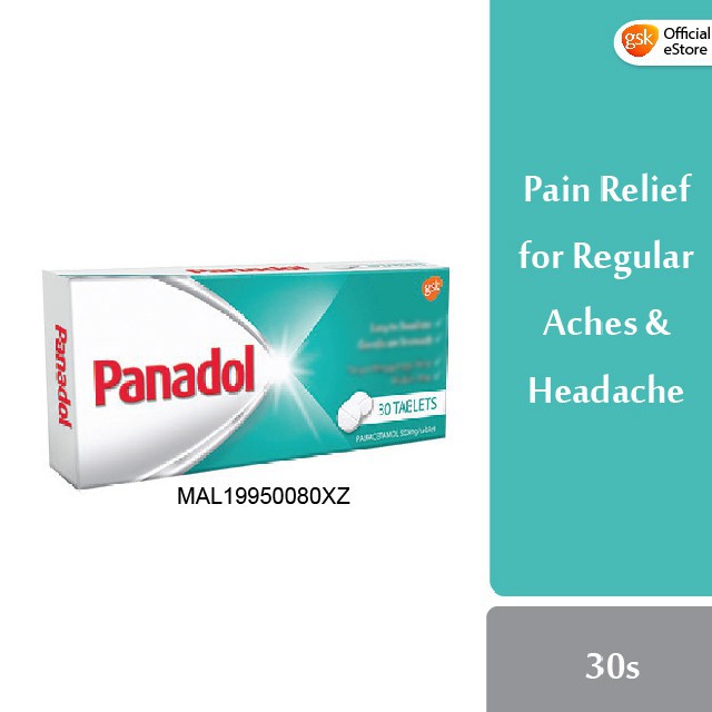 Panadol Regular Coated (30's/10 Tablets x 3 Blisters) | Shopee Malaysia