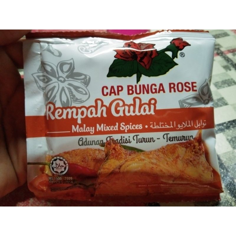 Ready Stock | Rempah Gulai @ Rempah Masak Cap bunga ros | Shopee Malaysia