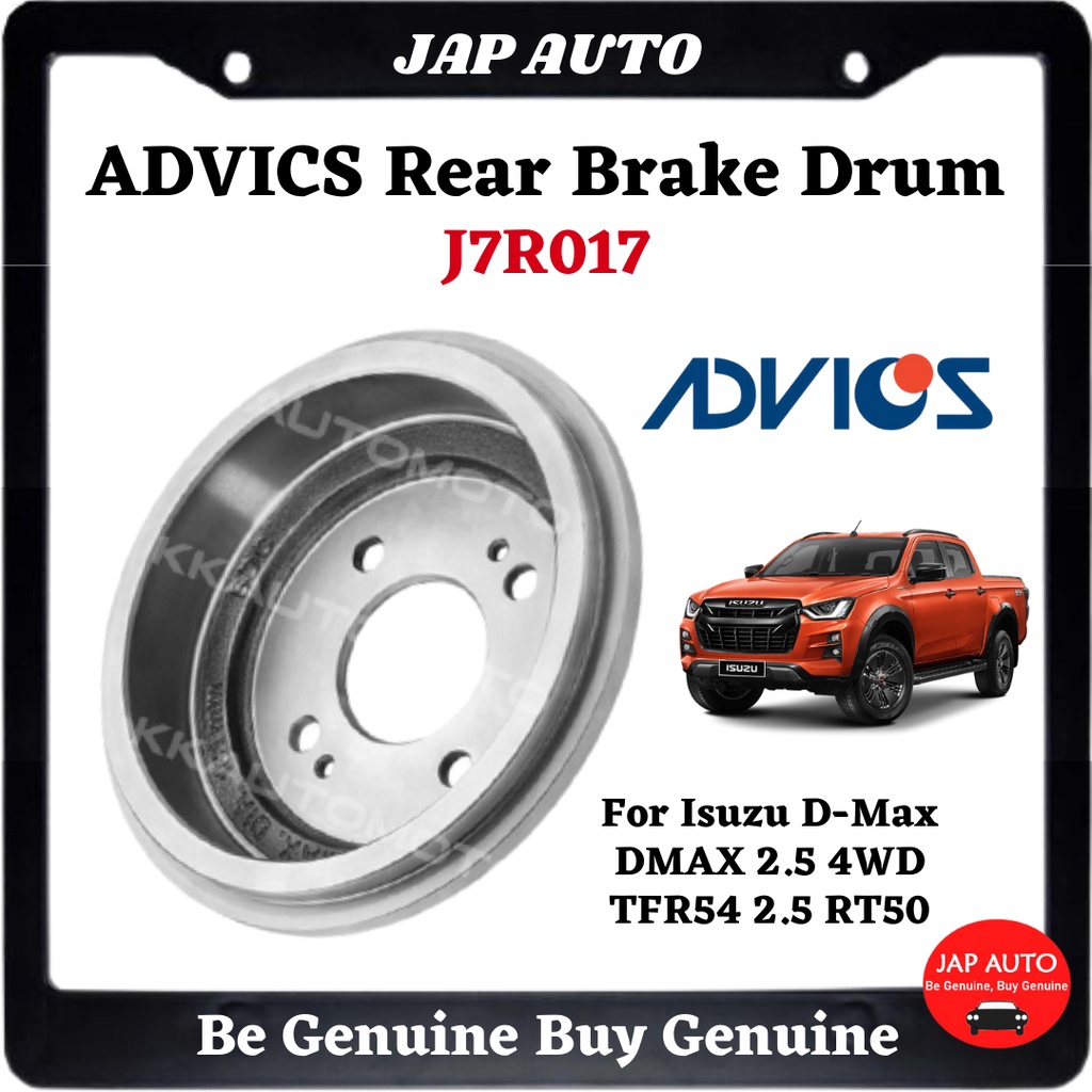 1 Biji - Isuzu D-Max DMAX 2.5 4WD TFR54 2.5 RT50 - Advics Rear Brake ...