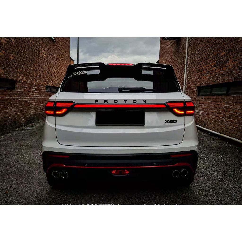 Proton X50 Rear Trunk LED Center Bar Light with Running Signal | Shopee ...